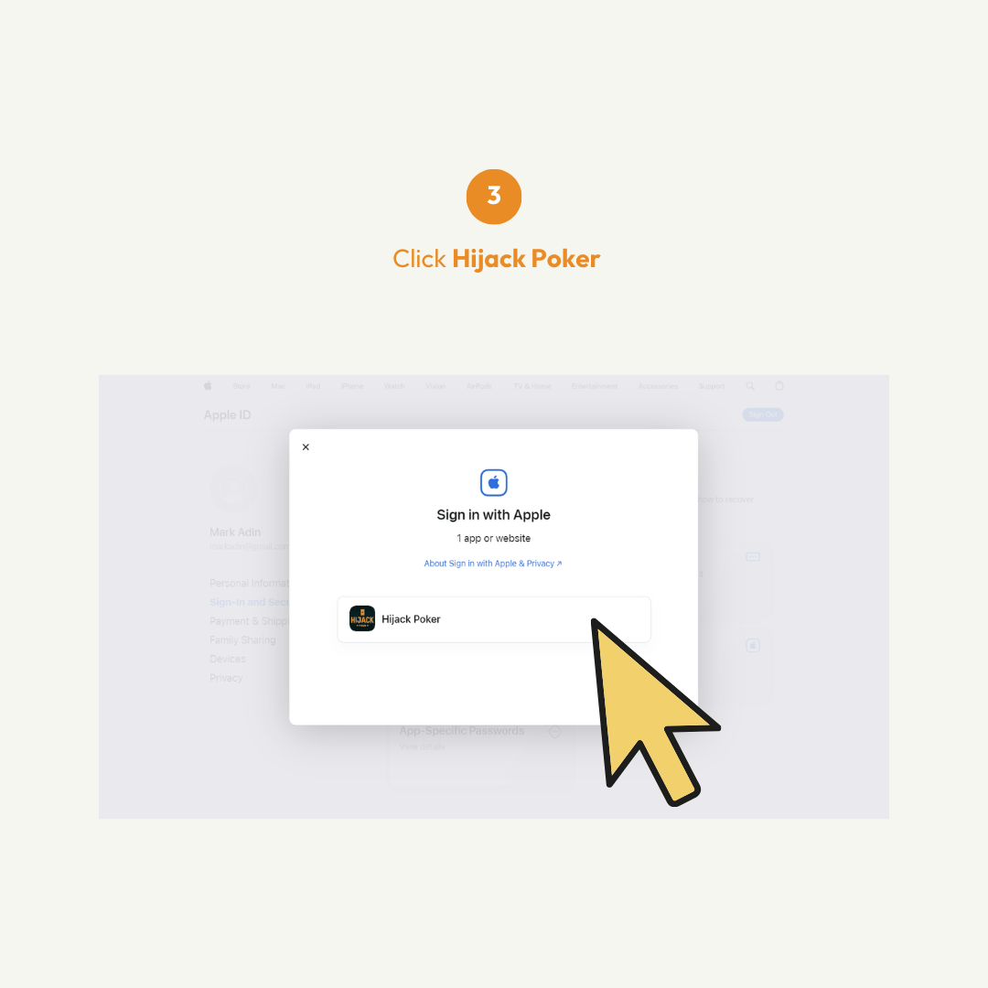 How to Fix "Apple Private Relay Email is not allowed" in Hijack Poker